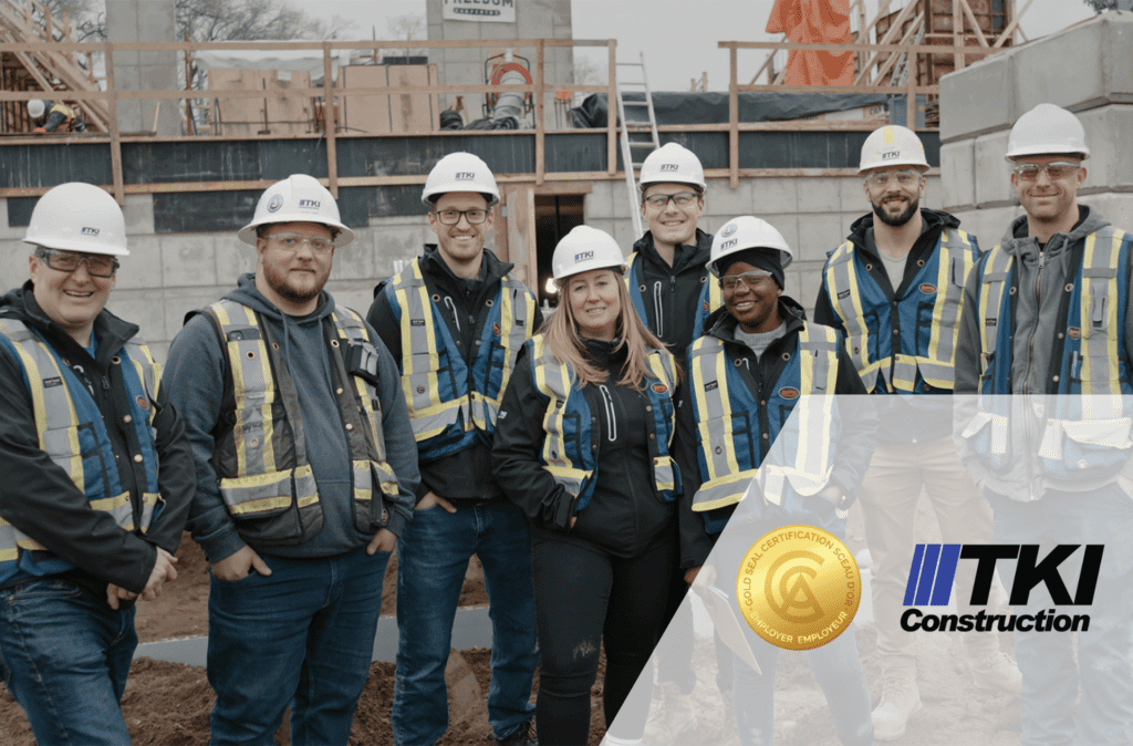 TKI is now a Gold Seal Employer! - TKI Construction